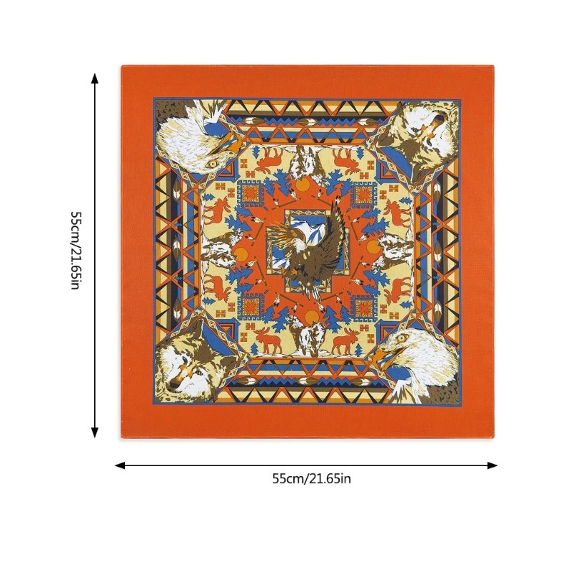 Personality Accessory Head Scarf Artistic Youth Headscarf Beautiful ...