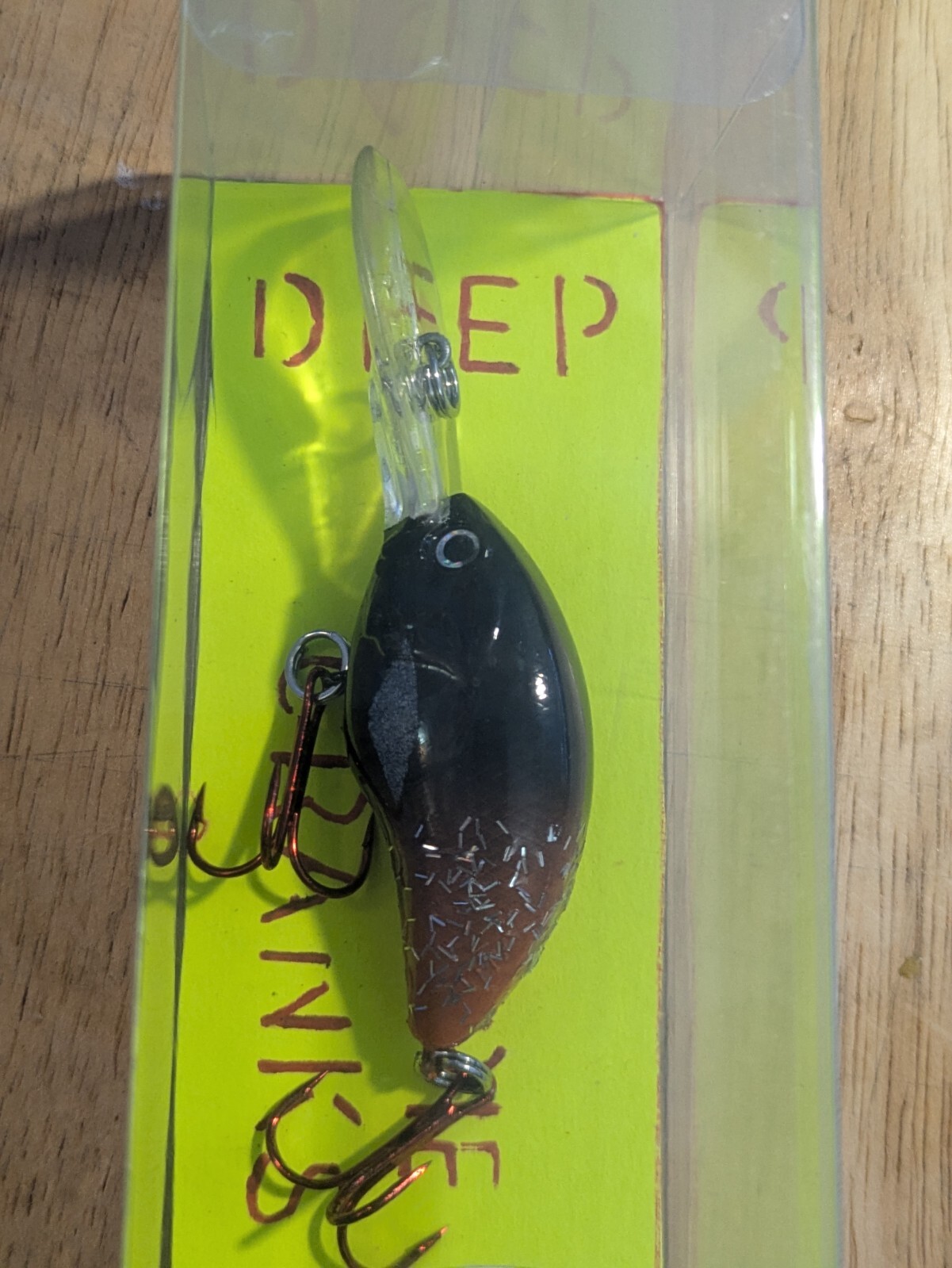 diamond clear coat custom painted deep dive multicolored crappie crankbaits lot | eBay