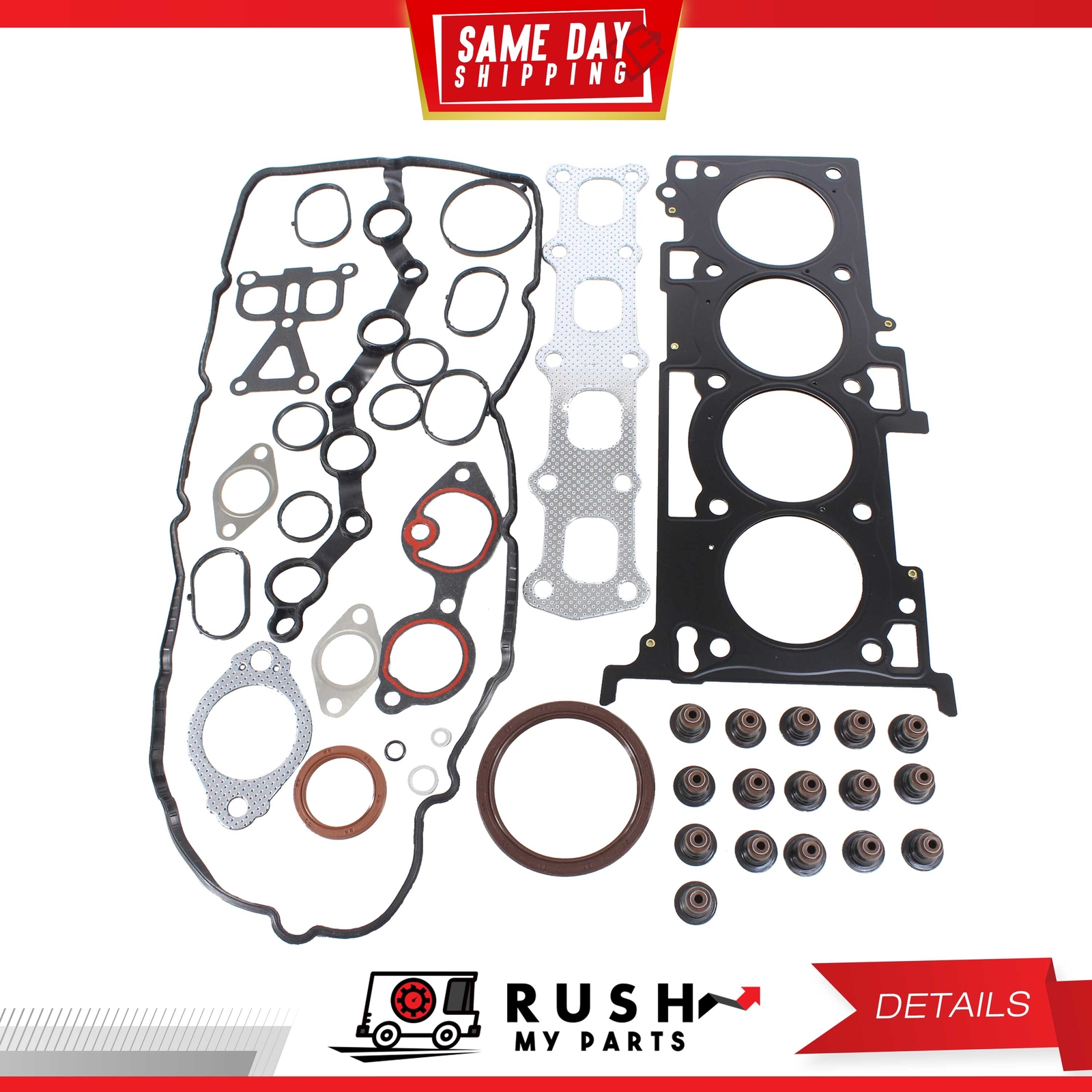 DNJ EK176 Engine Rebuild Kit For 08-13 Mitsubishi Lancer 2.0L L4 DOHC ...