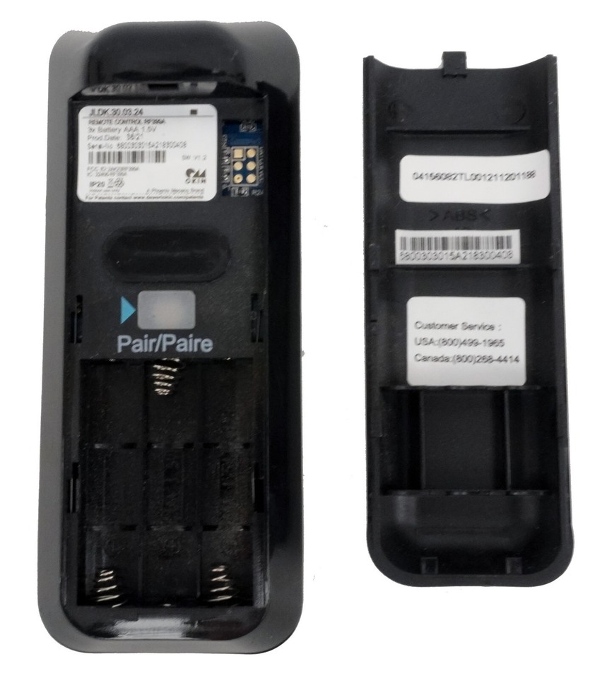 New TempurPedic Sealy Bed EASE Remote Control JLDK.30.03.24 RF399A Ergo ...