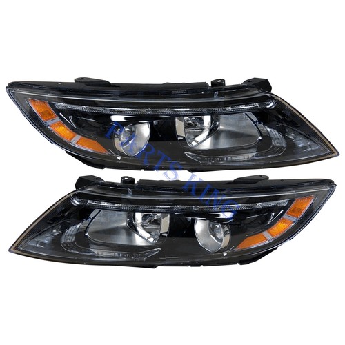For 2014 2015 Kia Optima Halogen Headlight w/ LED DRL w/ Bulbs Left ...