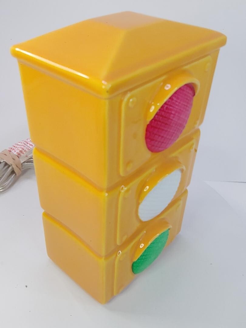 Yellow Stop Light Night Light | eBay