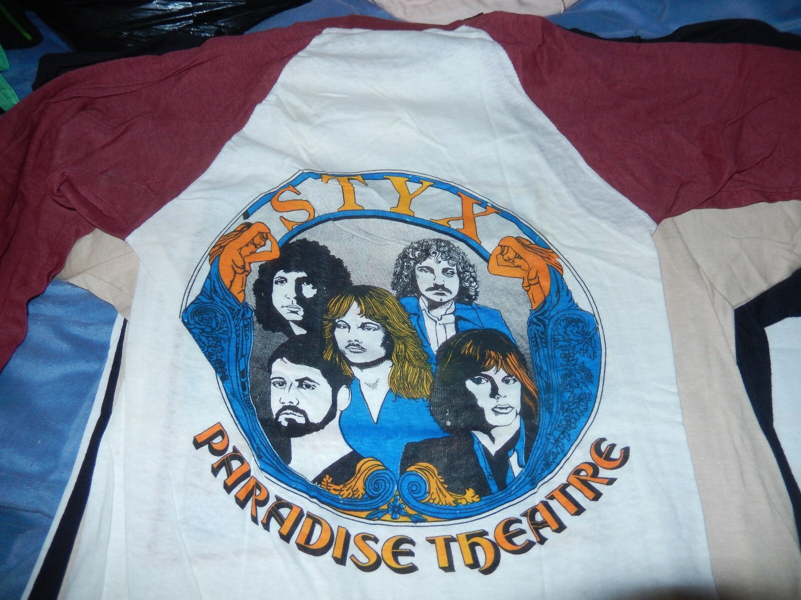 VTG STYX - PARADISE THEATRE TOUR 1981 CONCERT T-SHIRT MEDIUM WHITE NOS ...