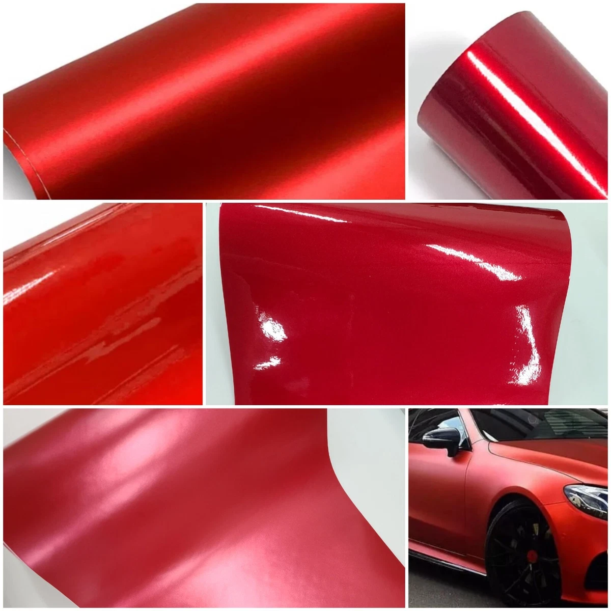 Matte Red Car Paint