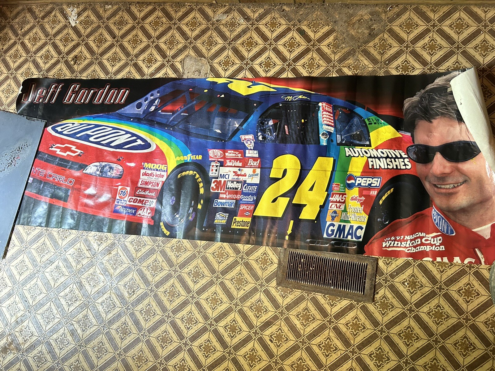 Jeff Gordon Poster Large About 5 Foot Long | eBay