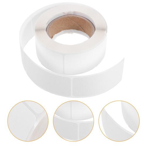 Sticker Name Tags Self-adhesive Label Blank Stickers Labels Plain | eBay