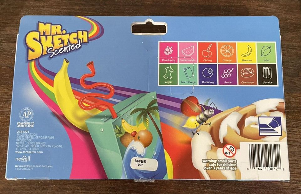 NEW Mr. Sketch 12 Scented Markers #2181321 | eBay