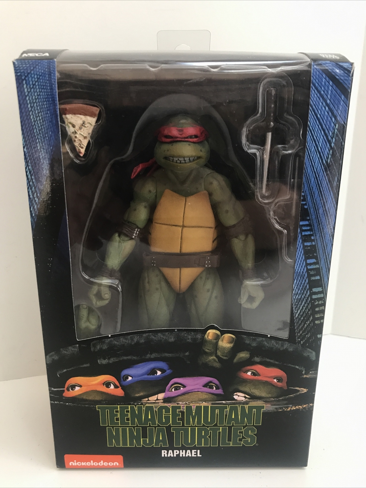 NECA TMNT Teenage Mutant Ninja Turtles 7" Raphael Smiling Figure ...