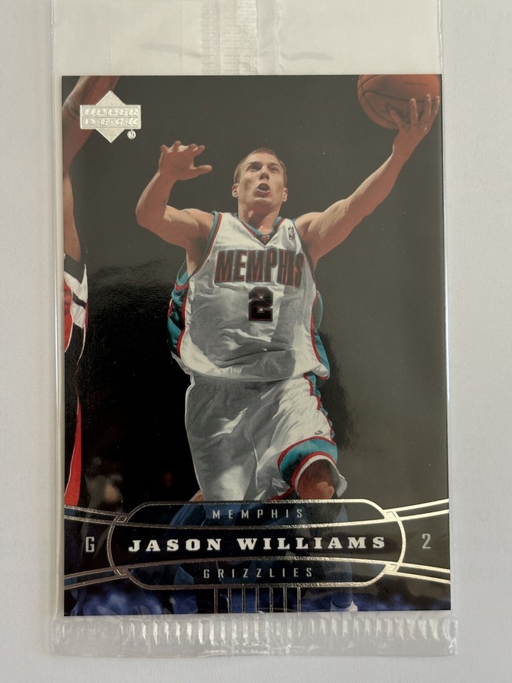 Jason Williams 2004 Upper Deck Basketball Card Memphis Grizzlies #91 ...