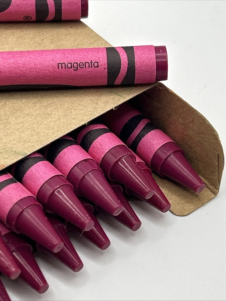 (16) Crayola Crayons (magenta) BULK | eBay