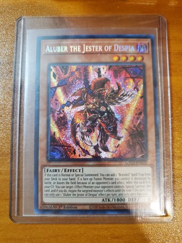 Aluber The Jester Of Despia MP22-EN123 Prismatic Secret Rare NM With ...