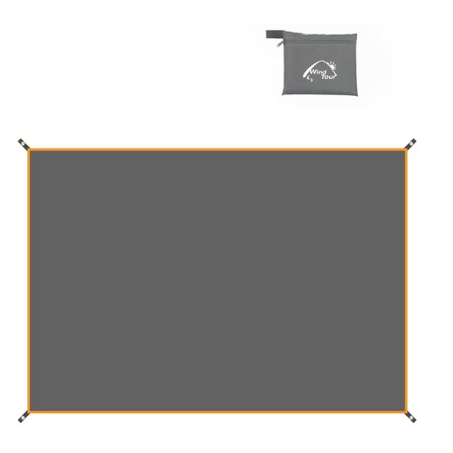 Portable Multifunctional Outdoor Camping Tarp Groundsheet Footprint ...