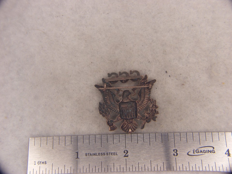 Military US CCC Cap Badge | eBay