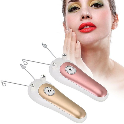 Electric Epilator Body Facial Hair Remover Defeatherer Cotton Thread ...