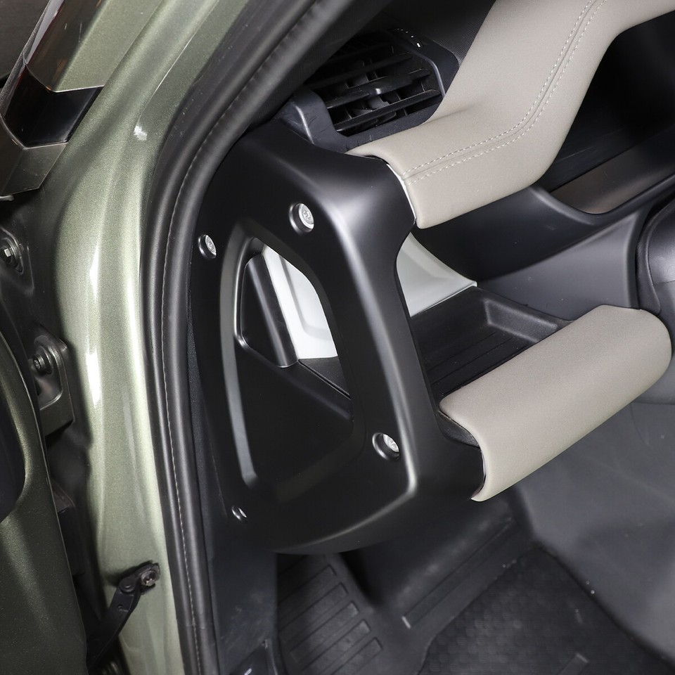 2*Matte Black Dashboard Sides Panel Trim For Land Rover Defender 90 110 ...