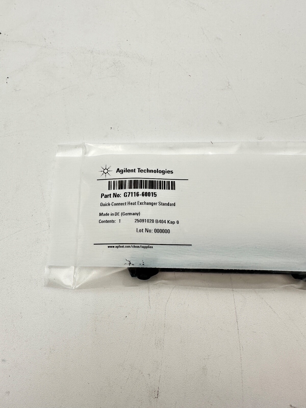 Agilent G7116-60015 Infinitylab Quick Connect Heat Exchanger - for sale ...