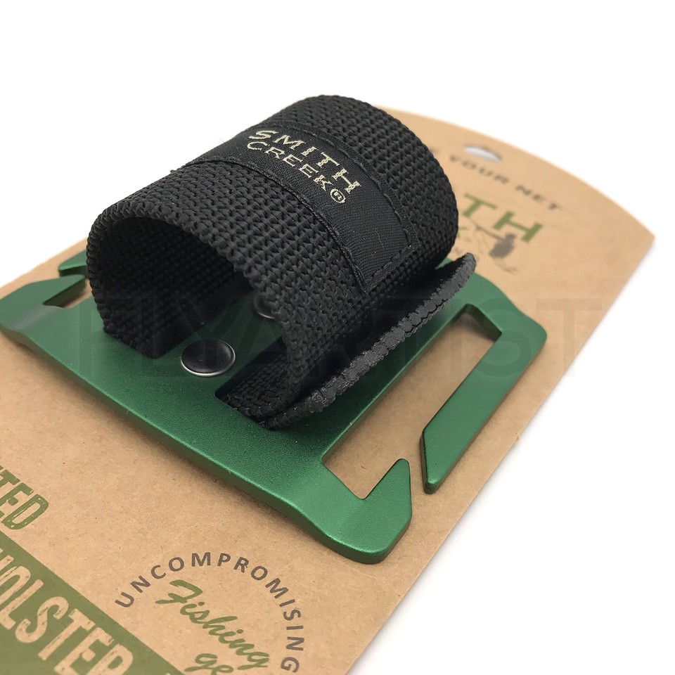 SMITH CREEK NET HOLSTER - Fly Fishing Belt Mount Landing Net Holder - 3 ...