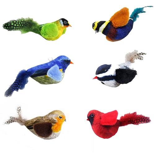 Flap Bird Cat Toy,Interactive Cat Exercise Toy With Realistic Bird ...