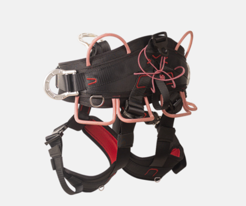 Climbing Half Body Harness Rope Arborist Saddle Tree Bridge Caving ...