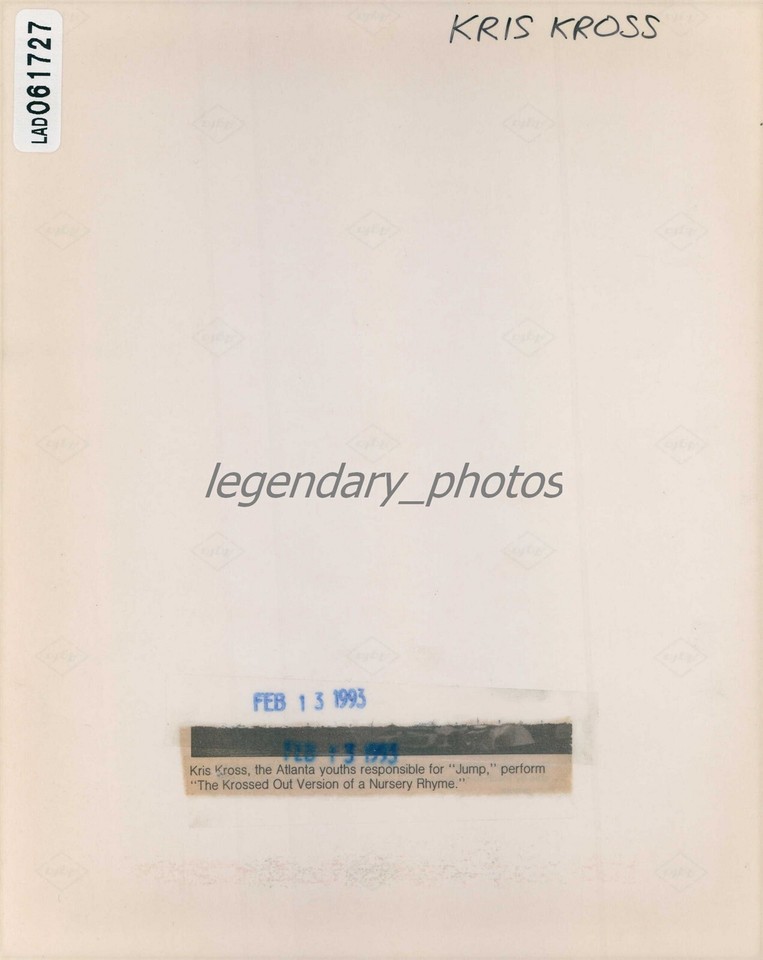 1993 Kris Kross Hip Hop Duo on Disney Concert Original News Service ...