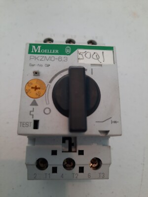Moeller - PKZM0-6,3 - Motor Protect Circuit Breaker 4D | eBay