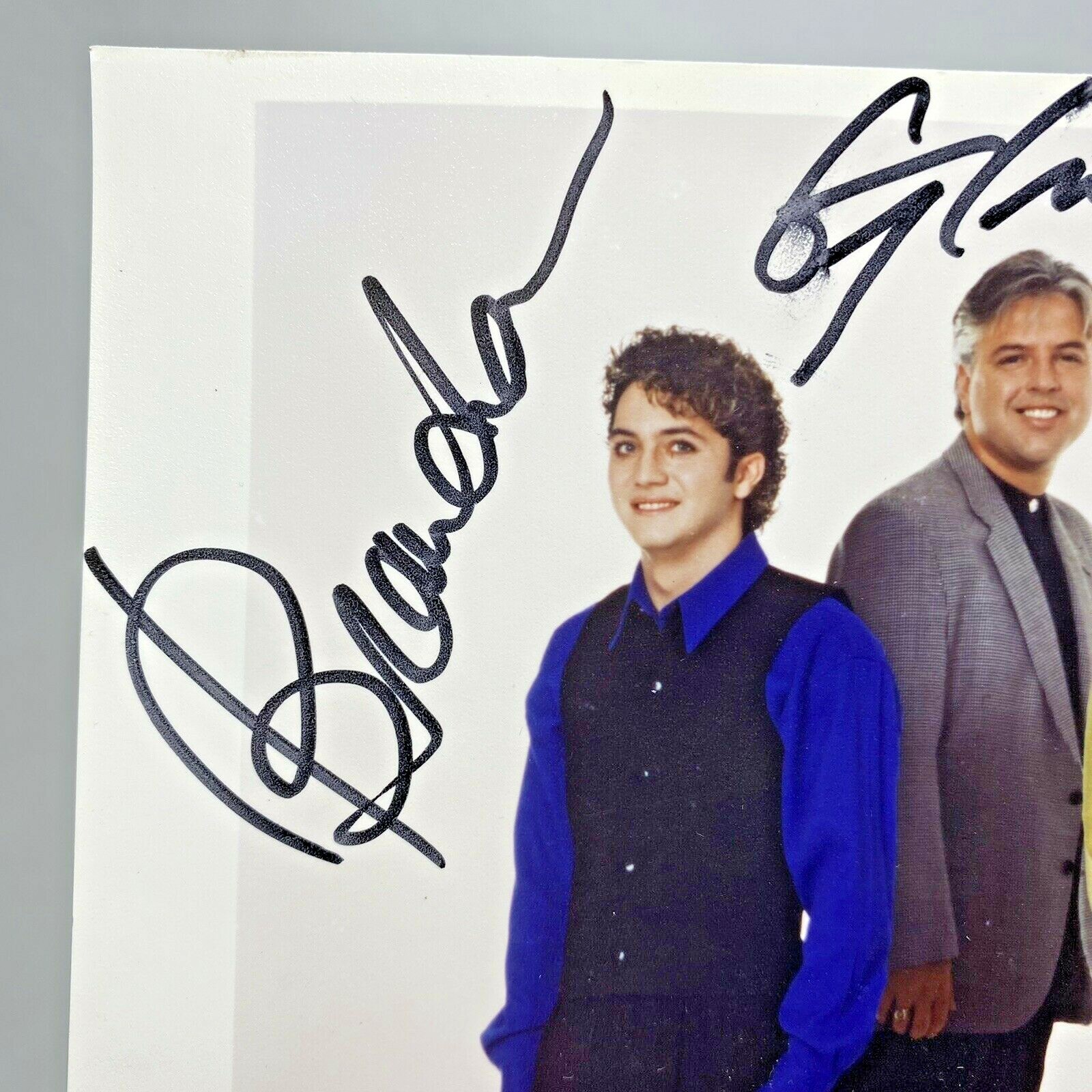 Signed THE RON BLACKWOOD QUARTET 8x10 Press Photo Universal Mgmt ...