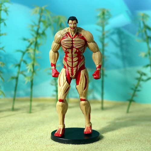 Attack on Titan Ackerman Eren Levi Beast titan Action Figure Anime Toys ...
