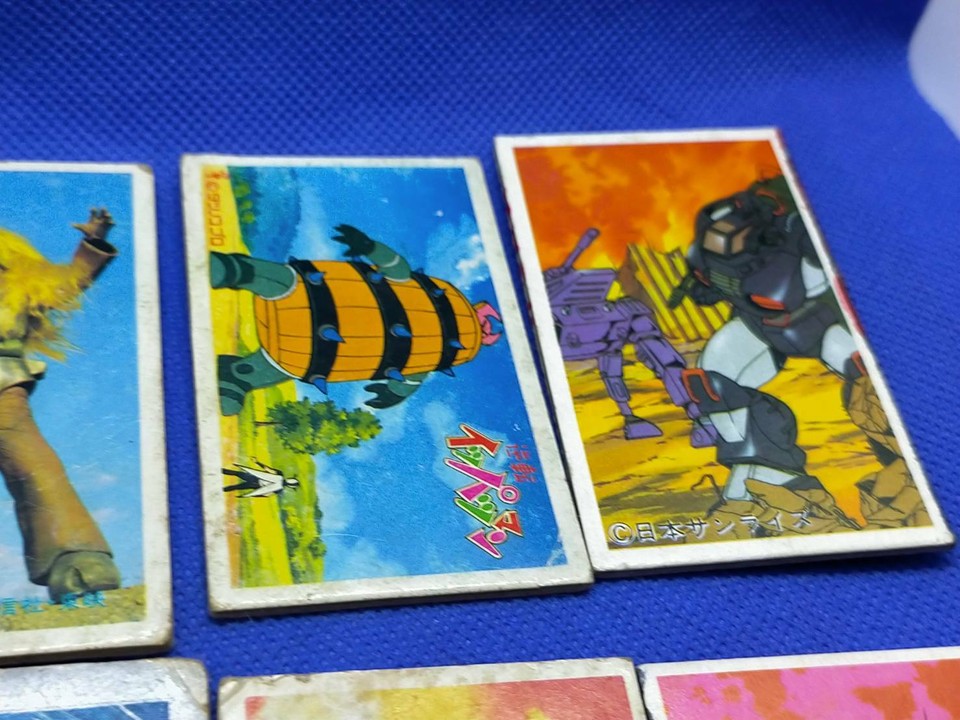 Special effects one-shot man sunrise Japan Showa Retro Card Set Menko ...