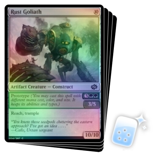 FOIL RUST GOLIATH X4 The Brothers' War BRO Magic MTG MINT CARD | eBay