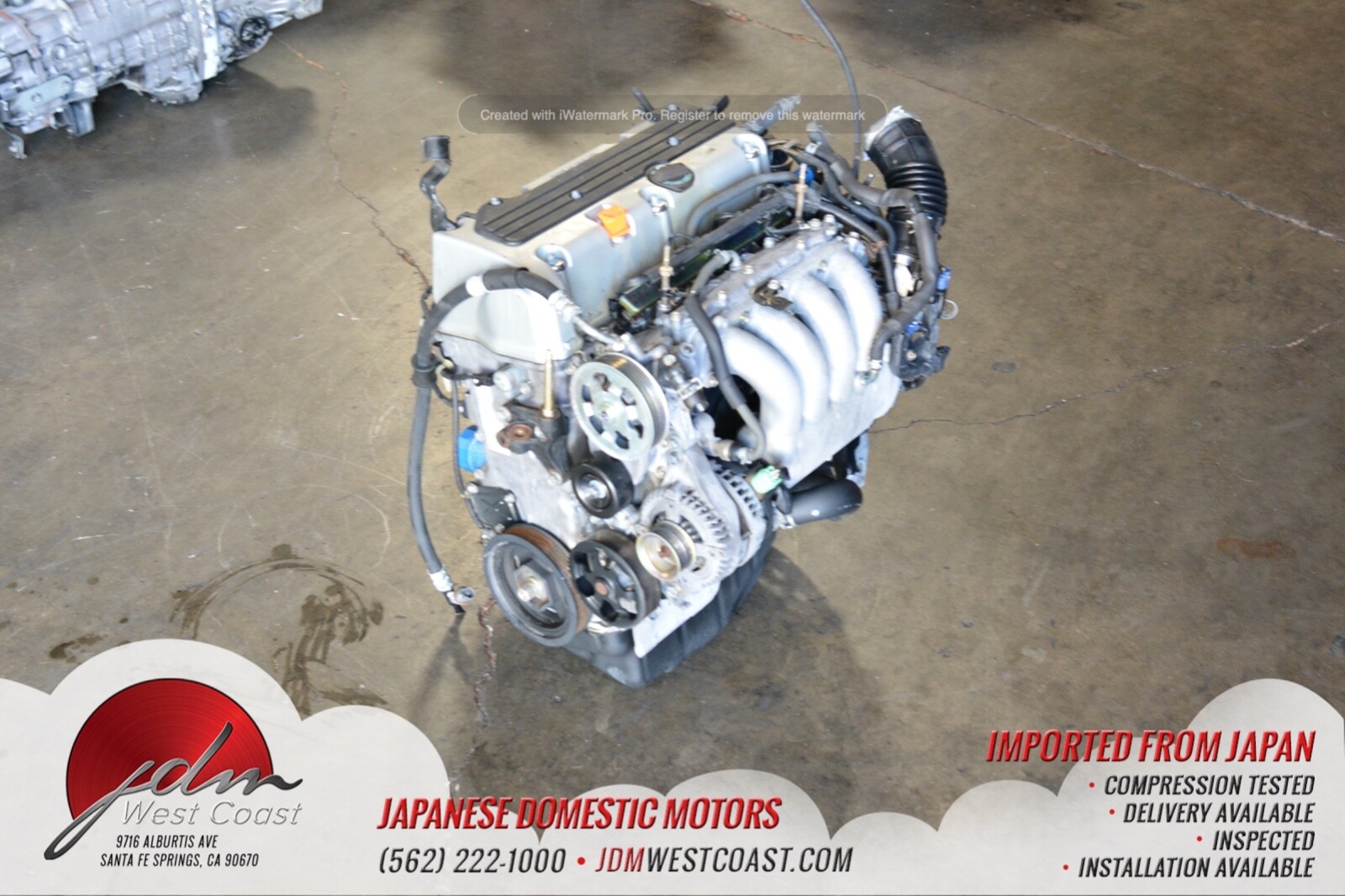 JDM K24A4 HONDA ACCORD 03 04 05 06 07 ELEMENT 2.4L K24A iVTEC ENGINE ...
