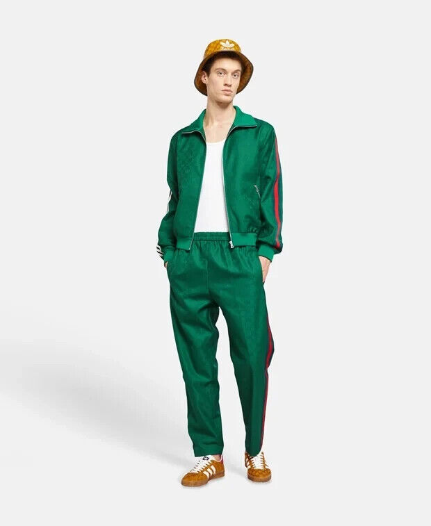 Gucci x adidas GG Trefoil Jacquard Jacket | eBay Gucci x adidas GG Trefoil Jacquard Jacket | eBay