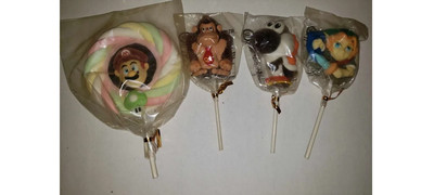 Vintage Super Nintendo Candy Mario Yoshi Donkey Kong and Link Zelda ...