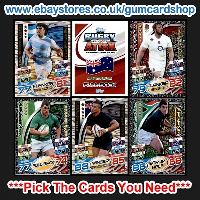 Topps Rugby Attax 2015 (100 to 199) *Please Choose Cards* | eBay Australia
