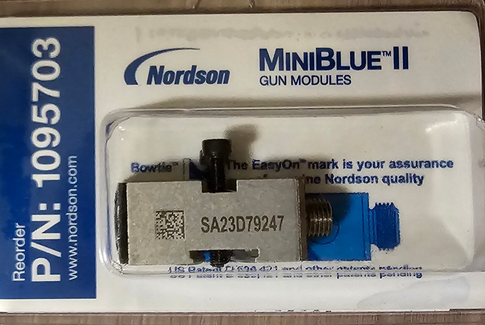Nordson 1095703 MiniBlue II Gun Module for sale online | eBay