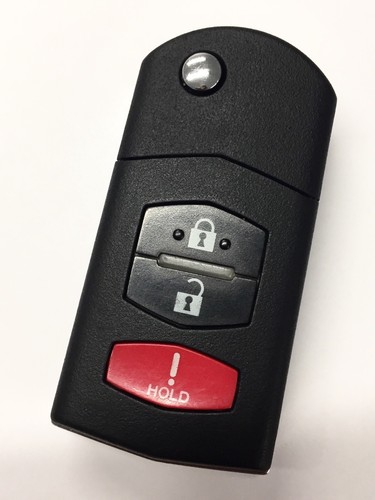 OEM 2011 2012 2013 2014 MAZDA 2 REMOTE FLIP KEY FOB BGBX1T478SKE12501 ...