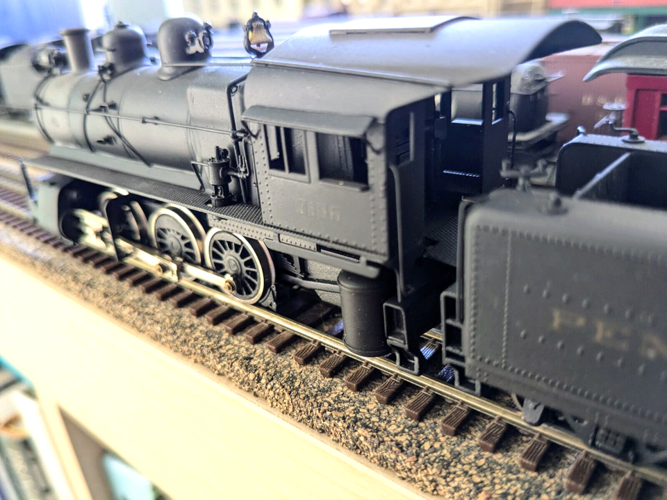 L@@@K! OVERLAND BRASS PRR CLASS B-6 0-6-0 HO *CUSTOM-PAINT *HEADLAMP ...
