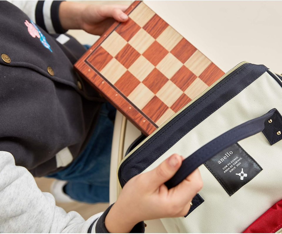 Magnetic Travel Chess Set 12 Inches Folding Chess Board with 2 Portable ...