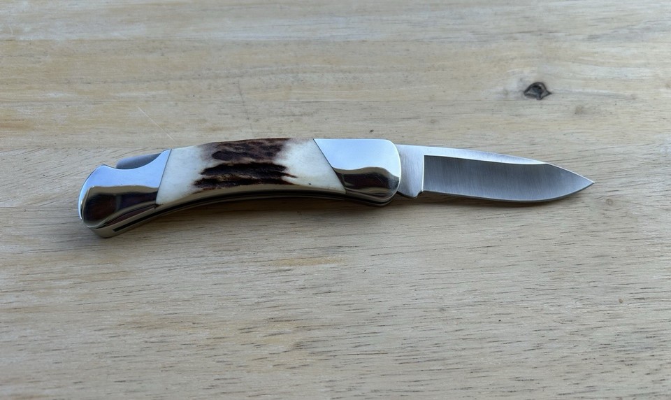 Buck Duke 500 knife 1988 Stag. | eBay