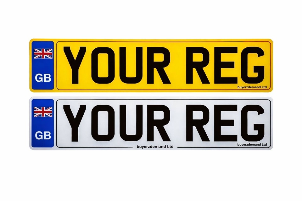 2D Number Plates for Cars 100% MOT Road LEGAL HIGH DEMAND FREE DELIVERY ...