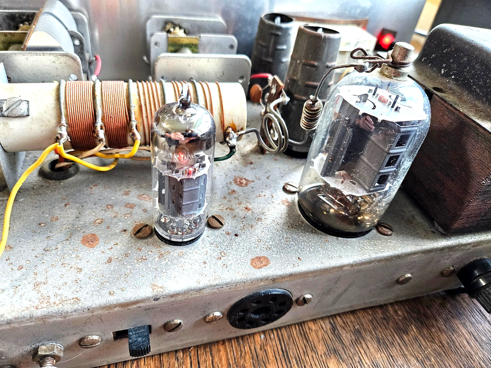 ALLIED RADIO KNIGHT KIT MODEL T-60 HAM RADIO TRANSMITTER | eBay