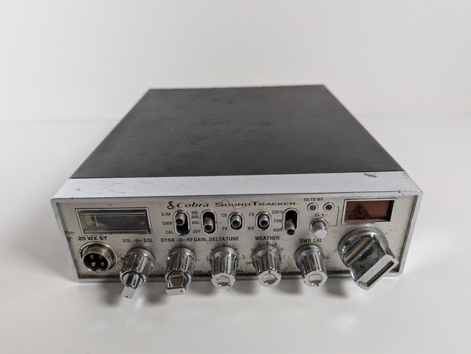 Cobra 29 WX ST SoundTracker CB Radio Weather Channels Tested Working ...