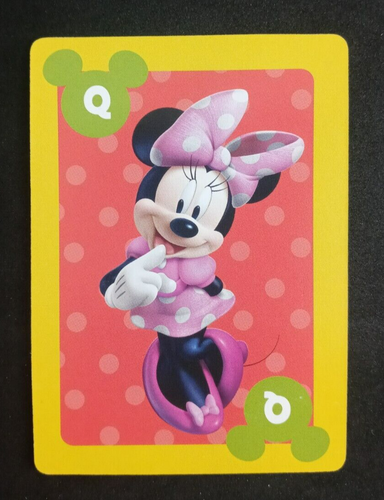 Disney Mickey Mouse Club House Playing Card Minnie Mouse Queen Toodles ...