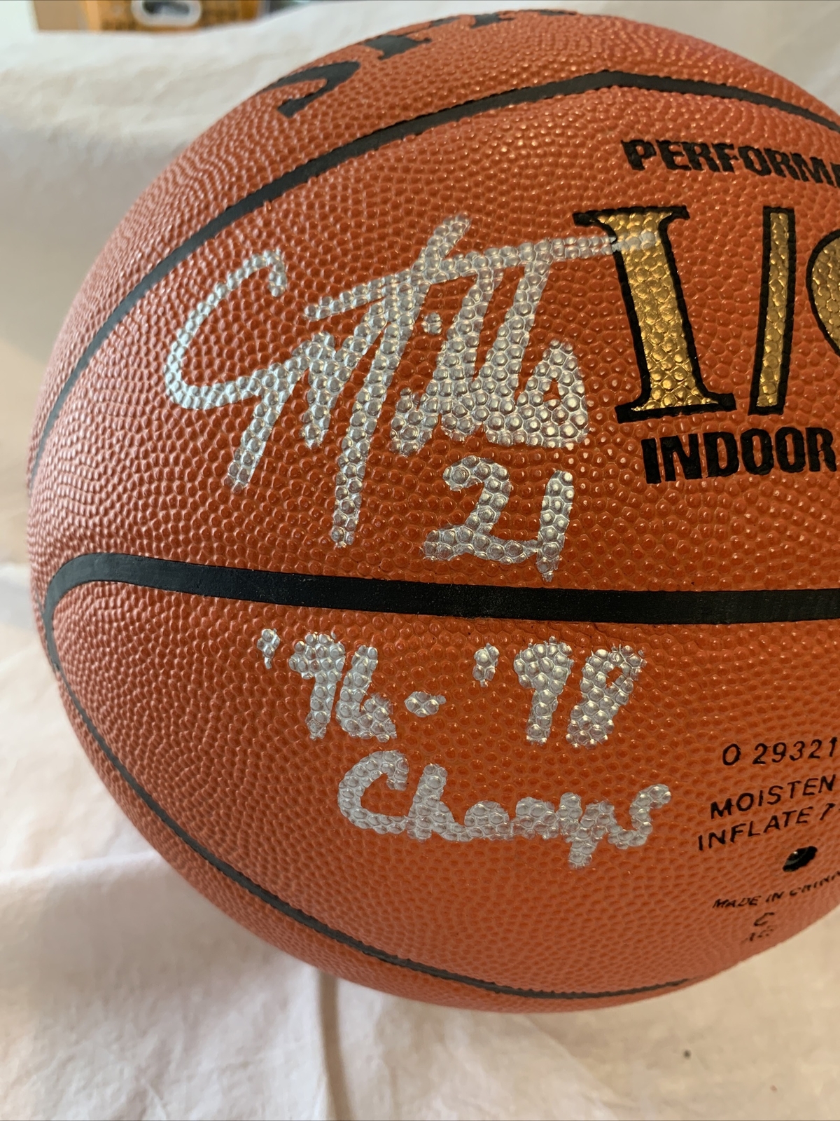 Cameron Mills Kentucky Wildcats I/O Basketball Autograph signed 96 98 ...