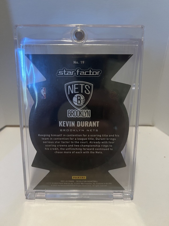 Kevin Durant 2021-22 Revolution Star Factor die cut-ssp | eBay