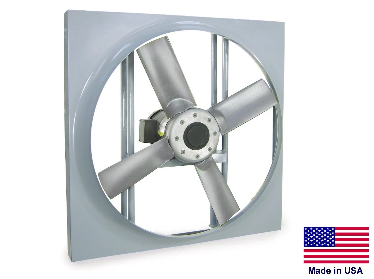 AFK Flange Mounted Fan 24 Inch 2500 CFM Phase Direct Drive, 55% OFF