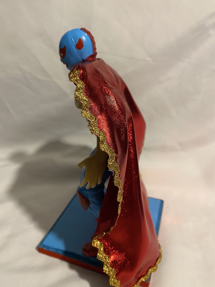 Nacho Libre Wrestler 7 in Action Figure Mexican Toys HANDMADE PAINTED ...
