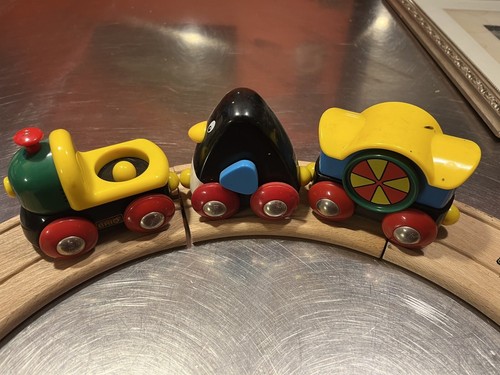 3 BRIO Trio Push Along Penguin Train Plastic Floor Animated Loose 3-1/2 ...