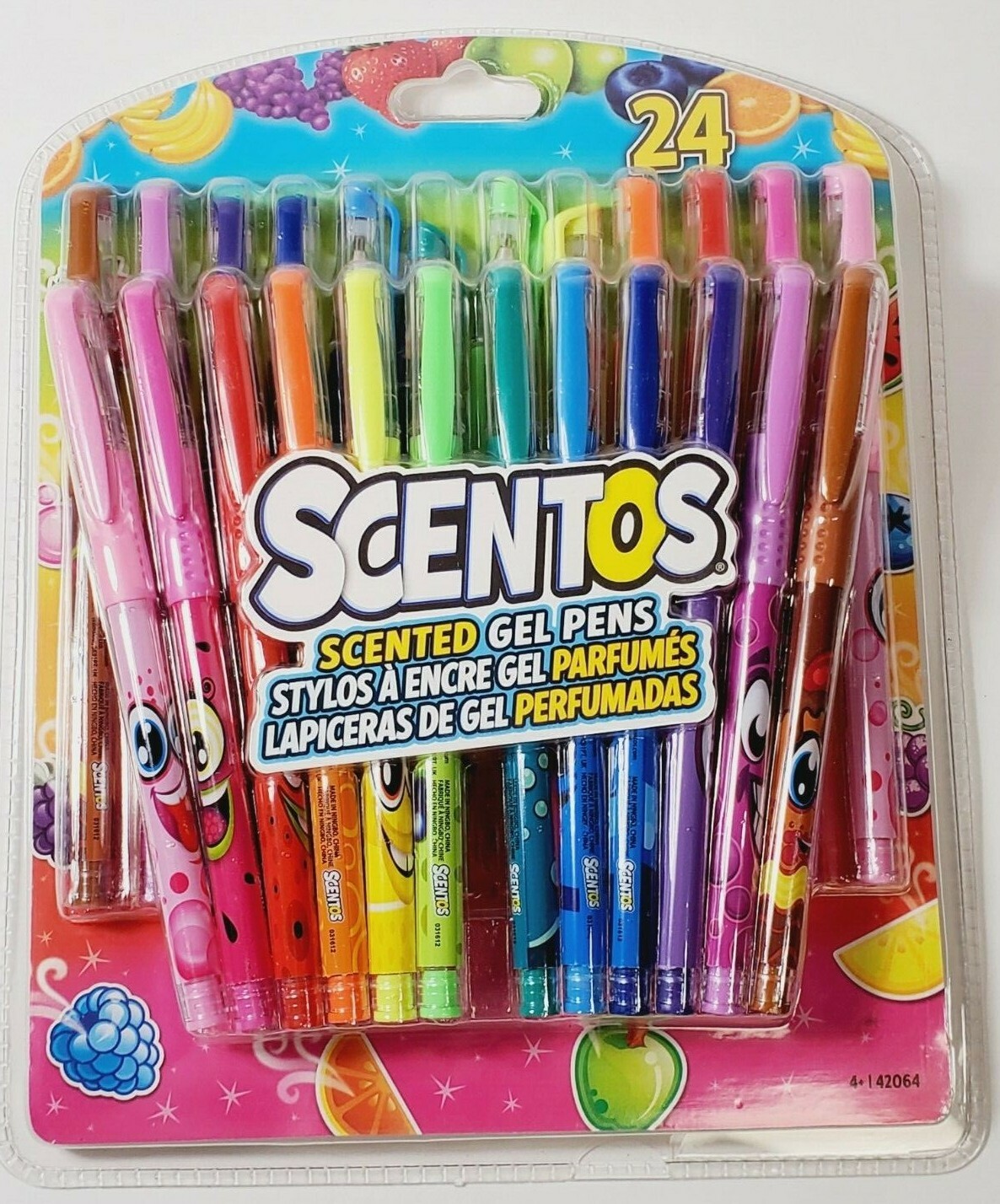 NEW 2017 SCENTOS Scented GEL Pens Set 24 Scented Pens by WeVeel | eBay