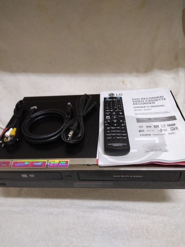 LG RC897T DVD VCR Combo Player VHS to DVD Recorder HDMI 1080p Digital ...