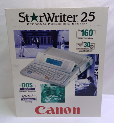 Typewriters & Word Processors - Canon Starwriter